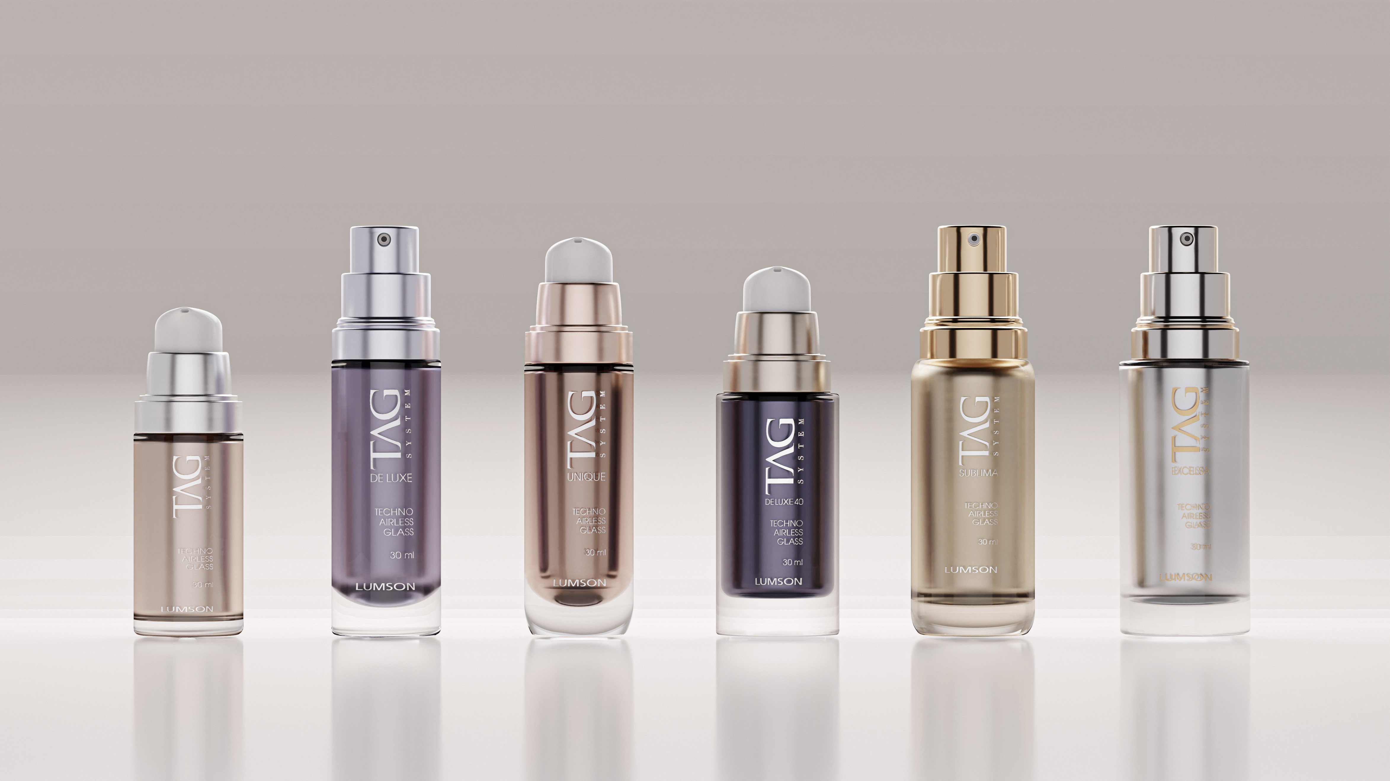 Lumson - Primary Packaging for Skincare and Make-up. Milano